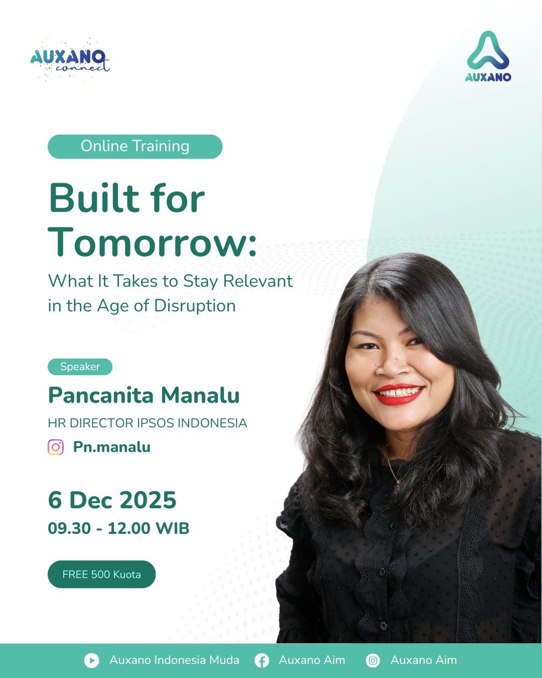 Built for Tomorrow | Yayasan Auxano Indonesia Muda