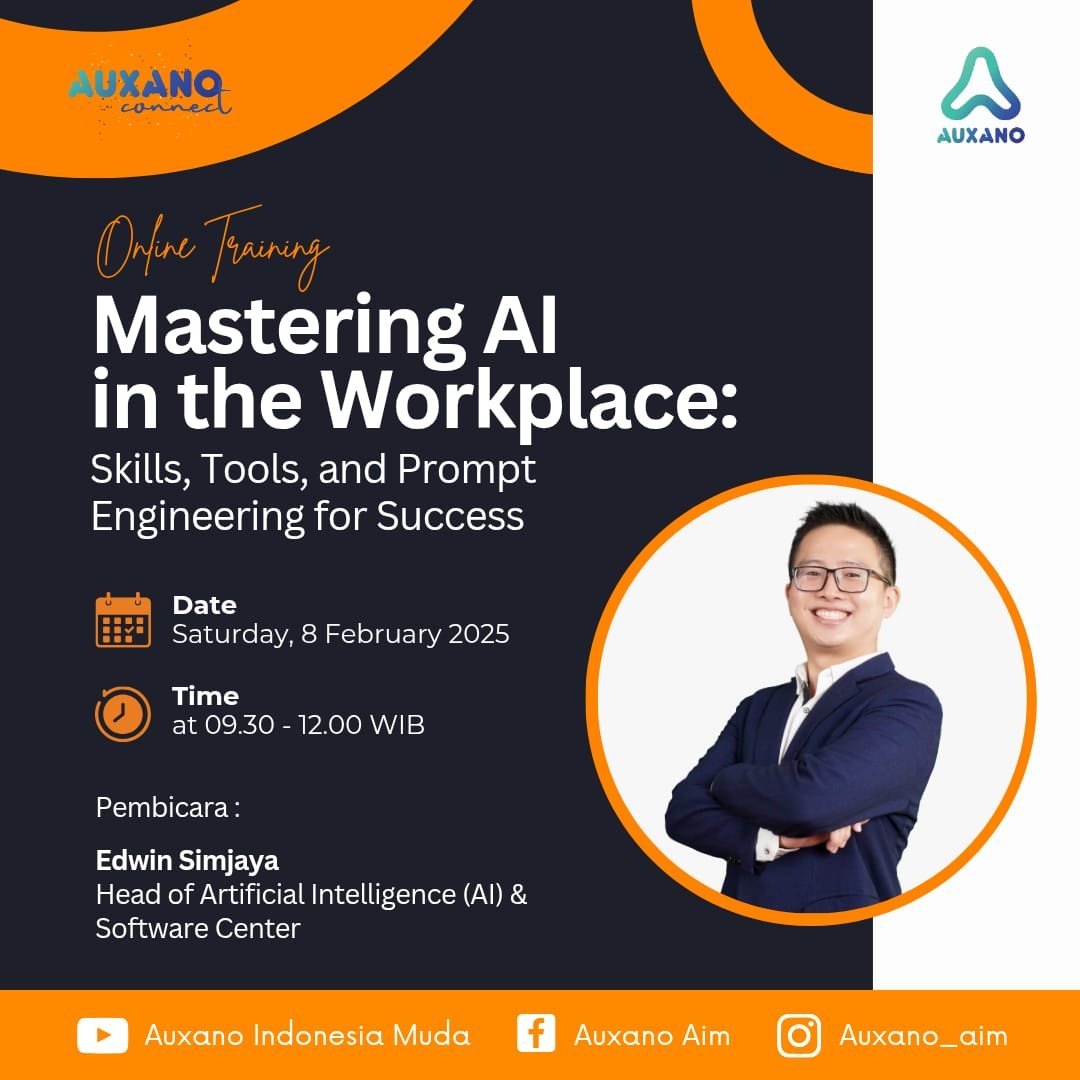 Mastering AI in the Workplace | Yayasan Auxano Indonesia Muda