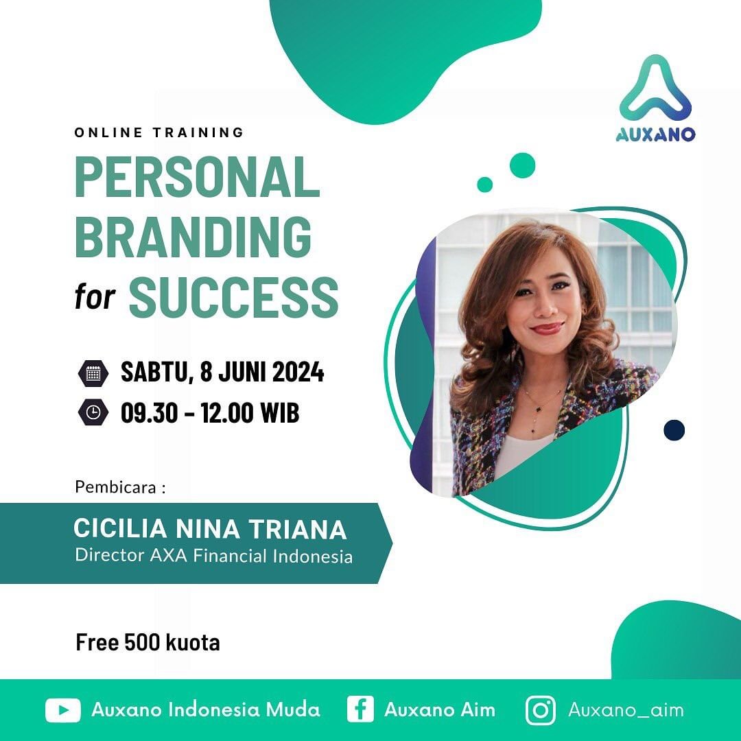 Personal Branding for Success | Yayasan Auxano Indonesia Muda